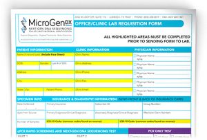 Request Test Service & Supplies | MicroGen Diagnostics