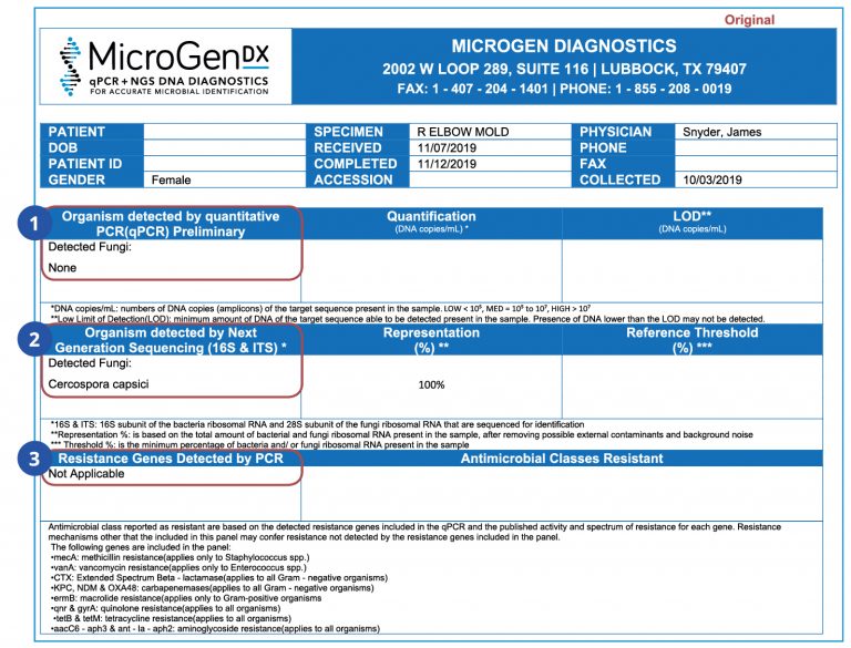MICROBIOLOGY | Reading the NGS Report | MicroGen Diagnostics
