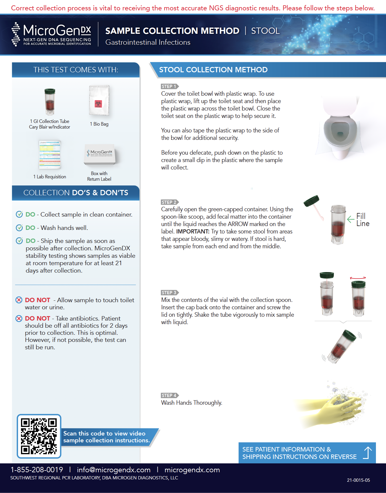 Gastrointestinal GI Test Service | MicroGen Diagnostics