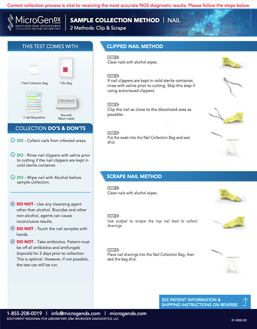NailKEY Nail Test Service | MicroGen Diagnostics