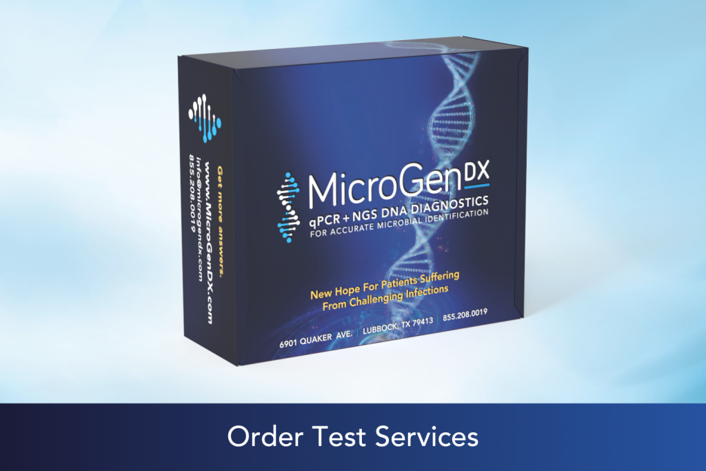 Request Test Service & Supplies | MicroGen Diagnostics